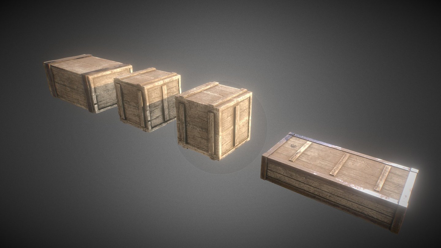 Props- Cargo boxes - 3D model by Svetoslav Tabakov (@gigabait) [32a530a ...
