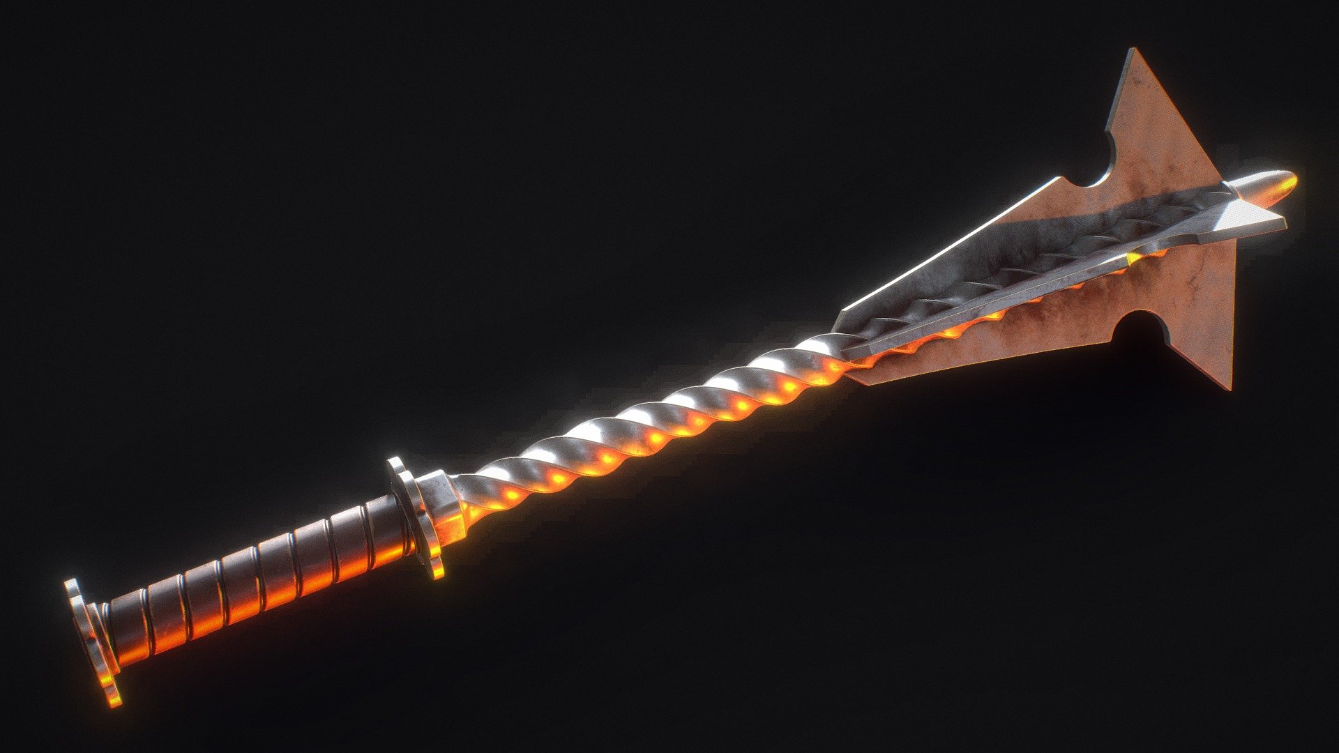 Heavy Metal Mace - Download Free 3D model by re1monsen [32a5e96 ...