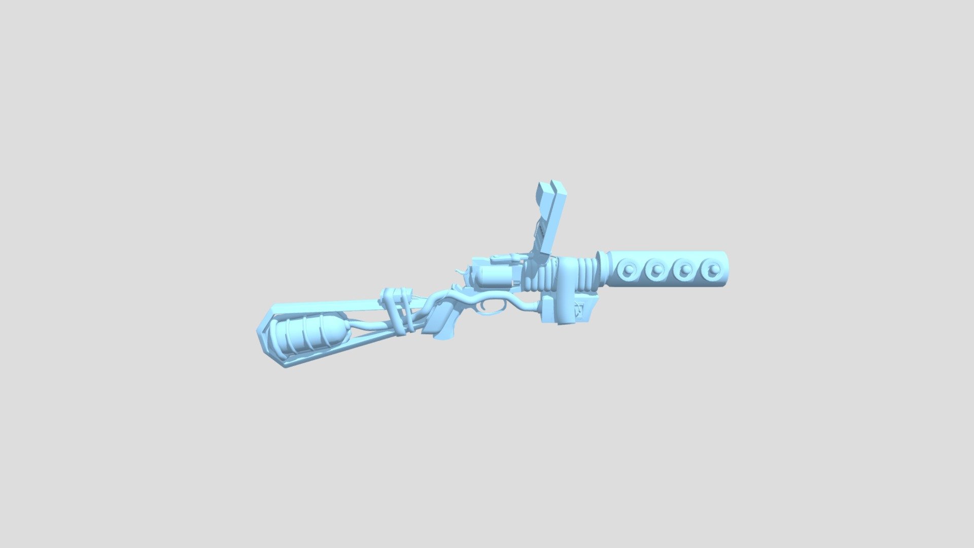 Revolver modded 1 - 3D model by vahasarjaville [32a5e9e] - Sketchfab