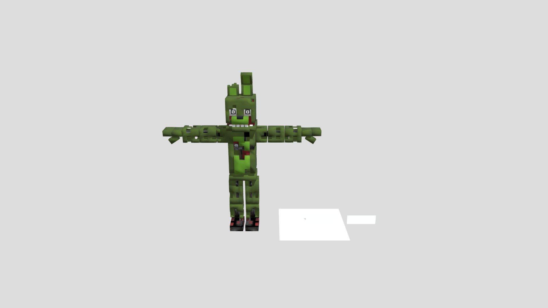 Springtrap MC Model - Download Free 3D model by Tabis 3D ...