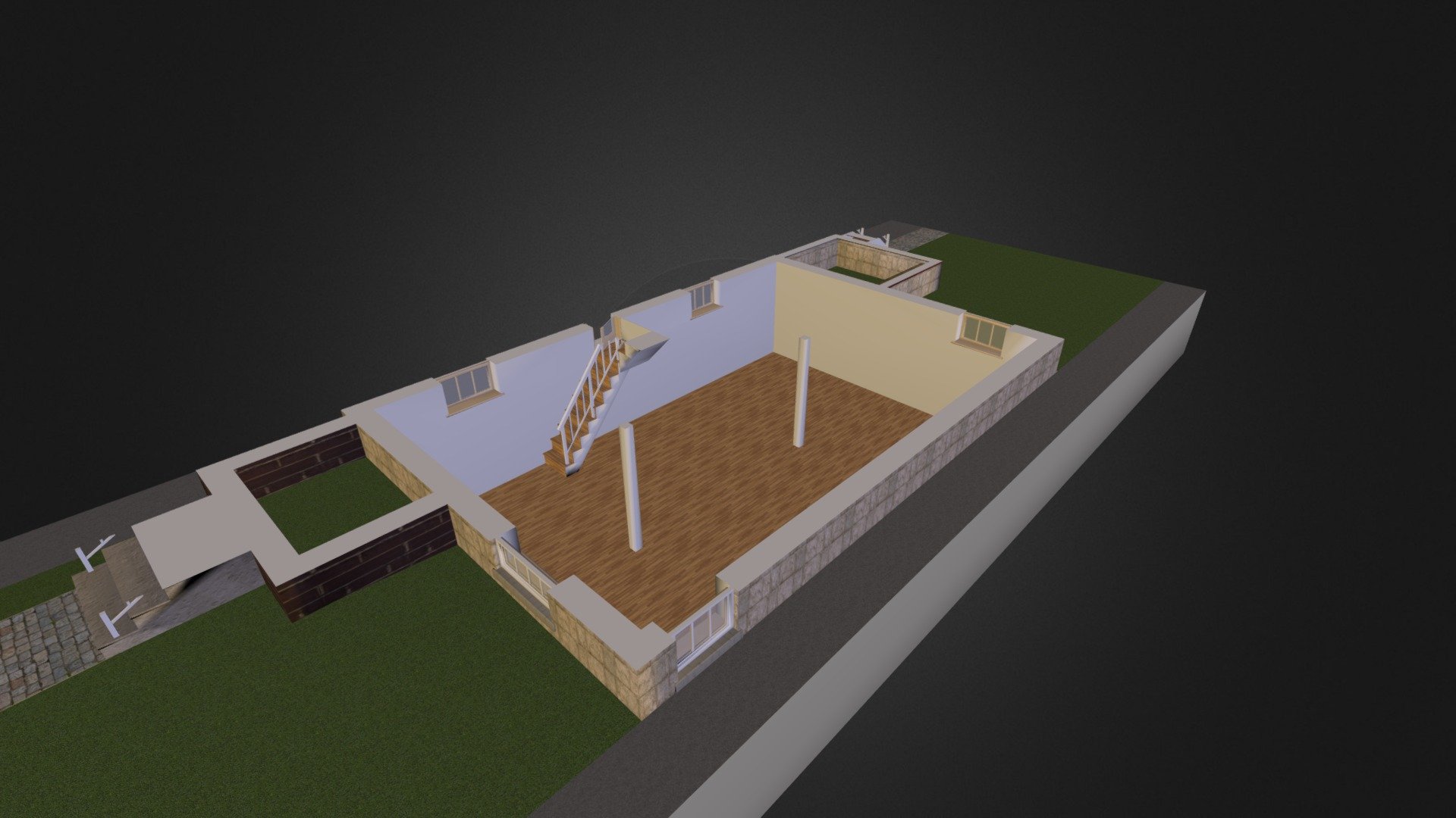 07-89 Basement - 3D model by Cadaxx Design (@cadaxx) [32a9fe6] - Sketchfab