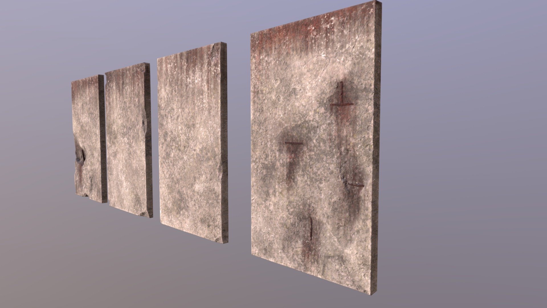 wall - 3D model by Shawn (@helinggao) [32aad51] - Sketchfab