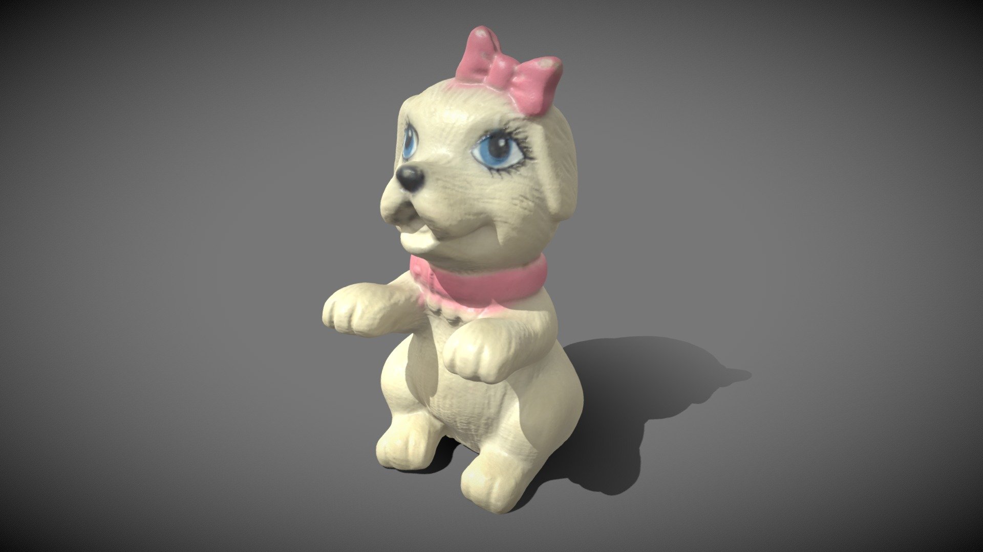 Dog Barbie - 3D model by Pedro Monzón 3D (@P3DROMonzon) [32ab68a ...