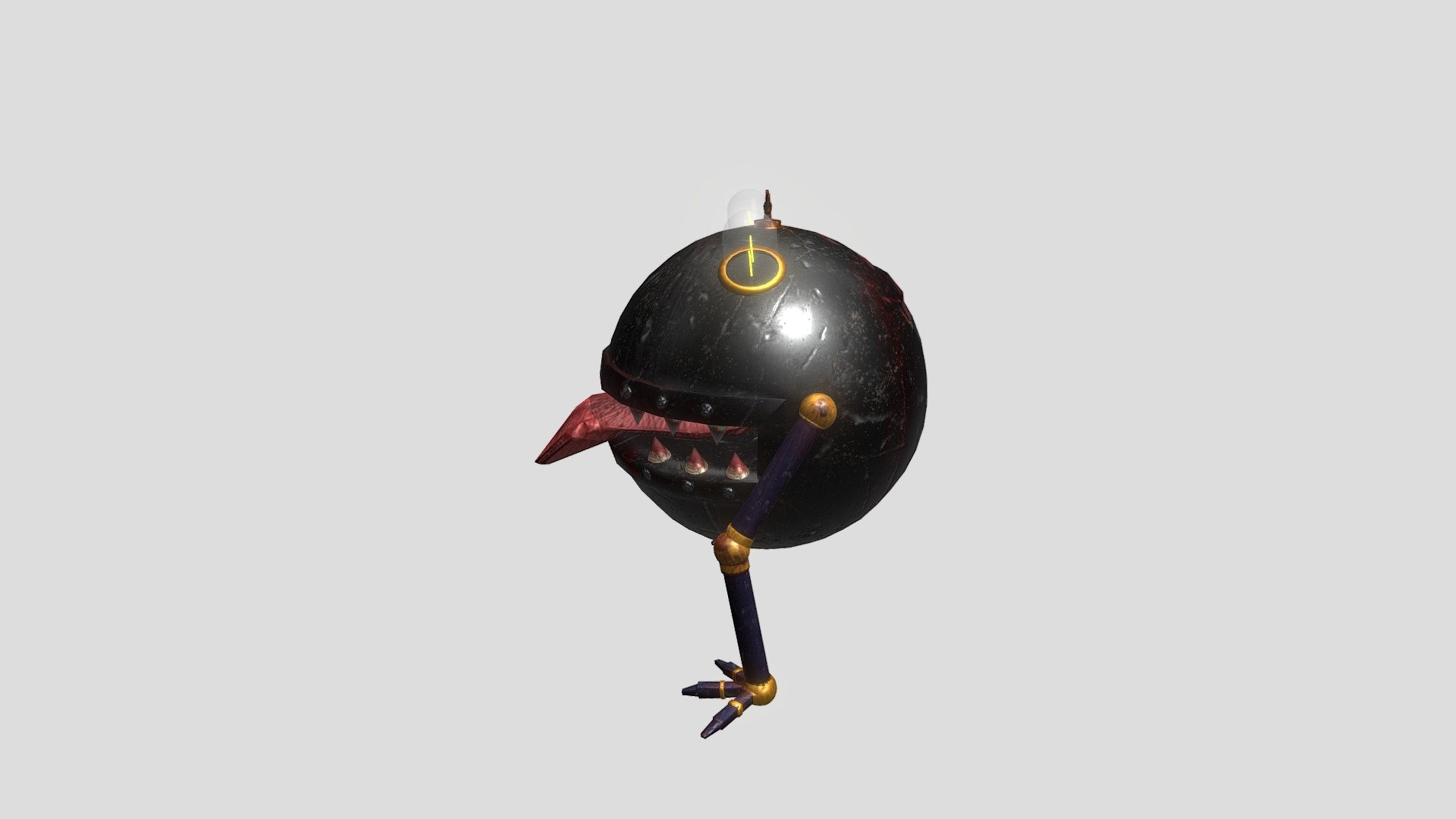 Mech Frog Vending Machine - 3D model by Alyjar [32ab9d1] - Sketchfab