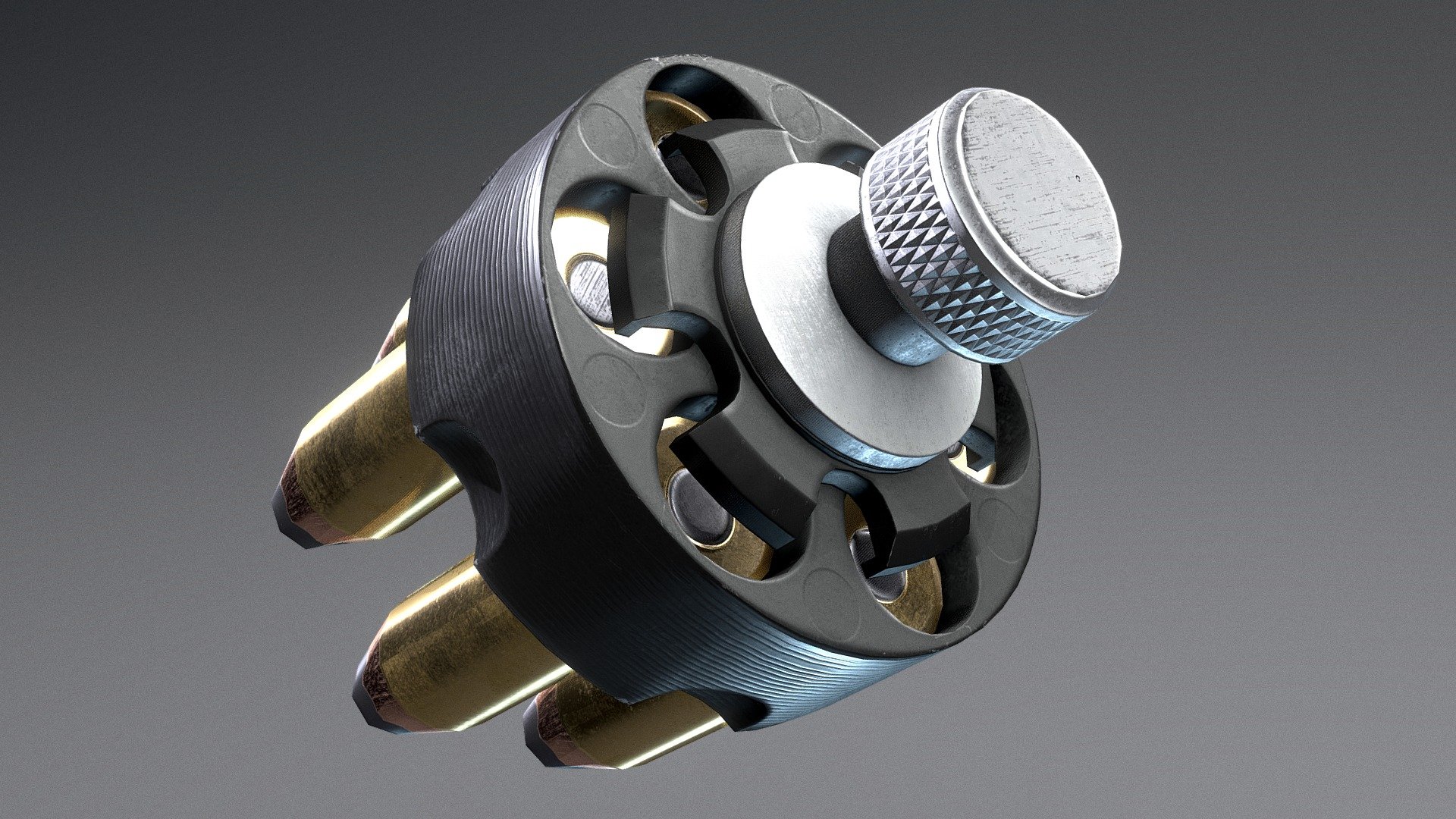 Revolver Speedloader - PBR - Game-ready model - Buy Royalty Free 3D ...