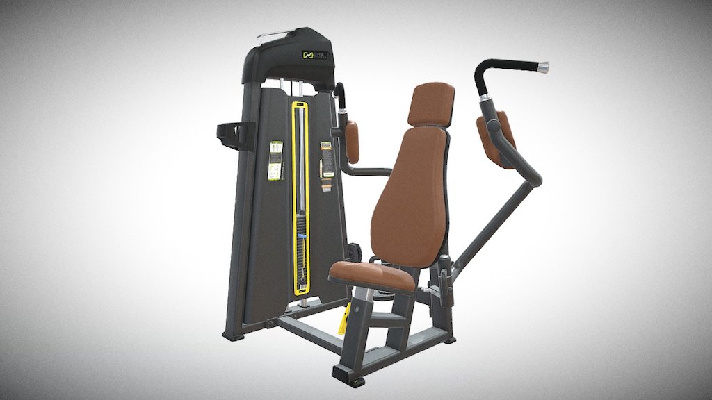 PECTORAL MACHINE - 3D model by supersport-fitness [32ac743] - Sketchfab