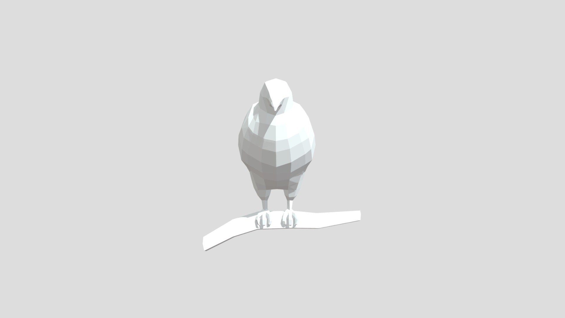 Red-tailed hawk from Poly by Google - Download Free 3D model by ...