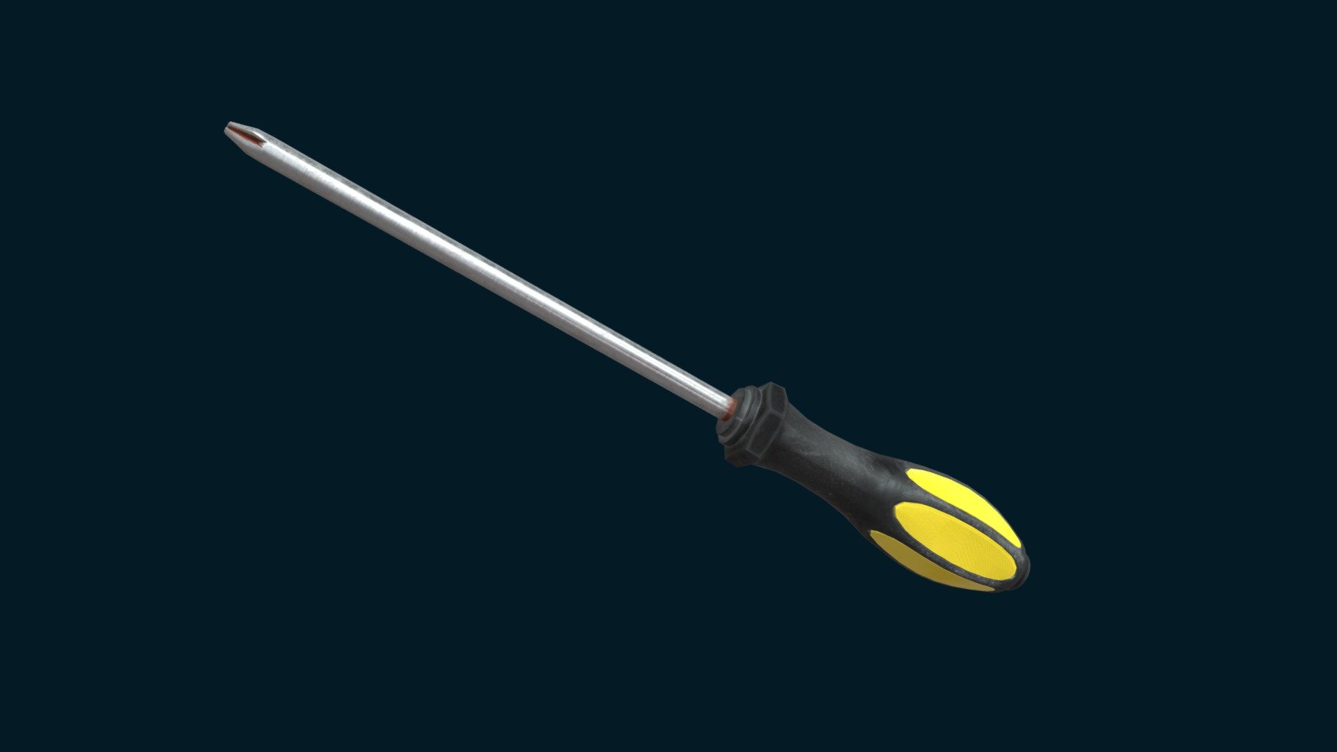 Screwdriver PBR - 3D model by JC Santiago (@jehseh) [32ad666] - Sketchfab