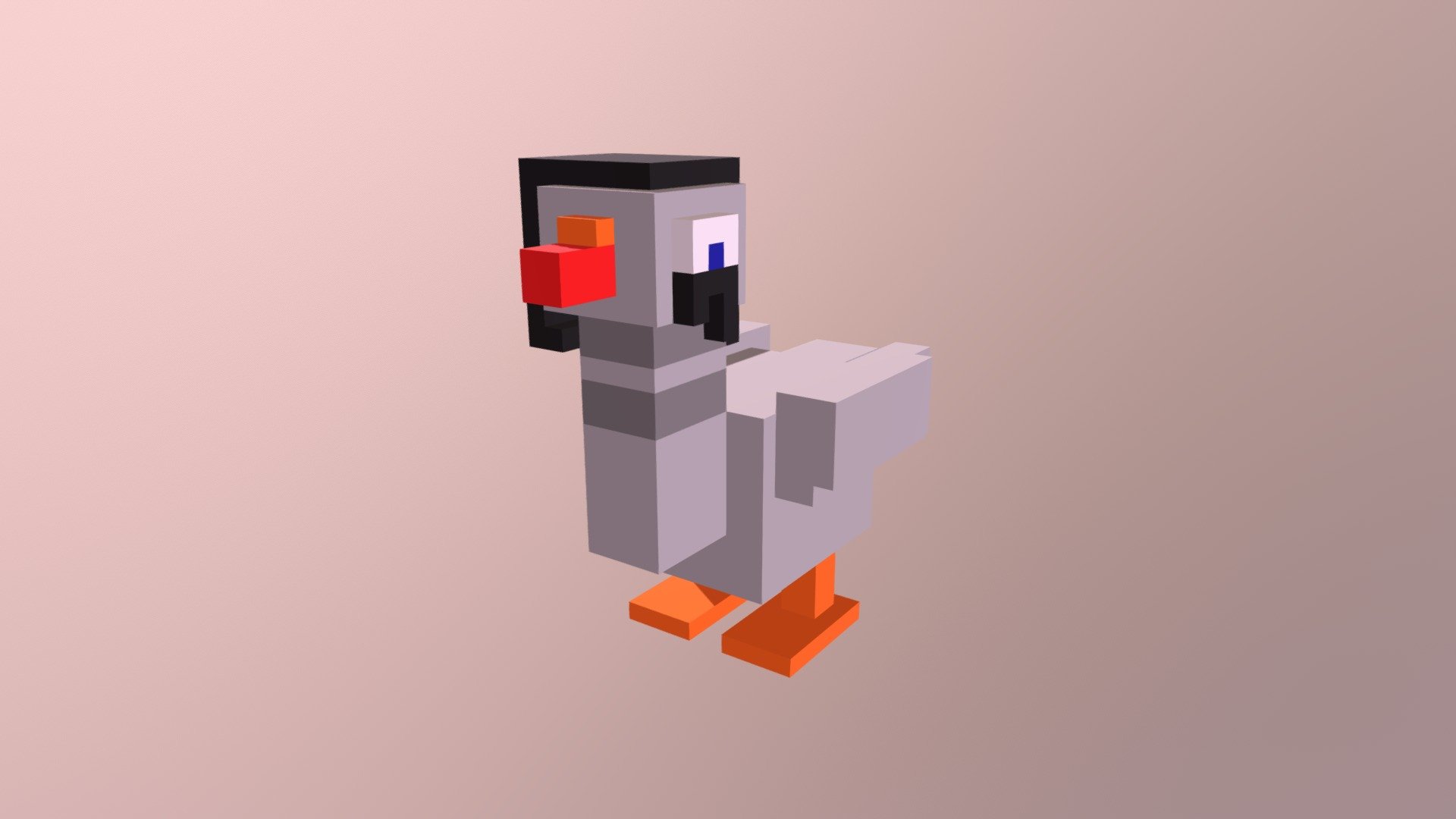 Voxel Emo Goose - 3D model by Guillermo Willy Moral (@willymoral ...