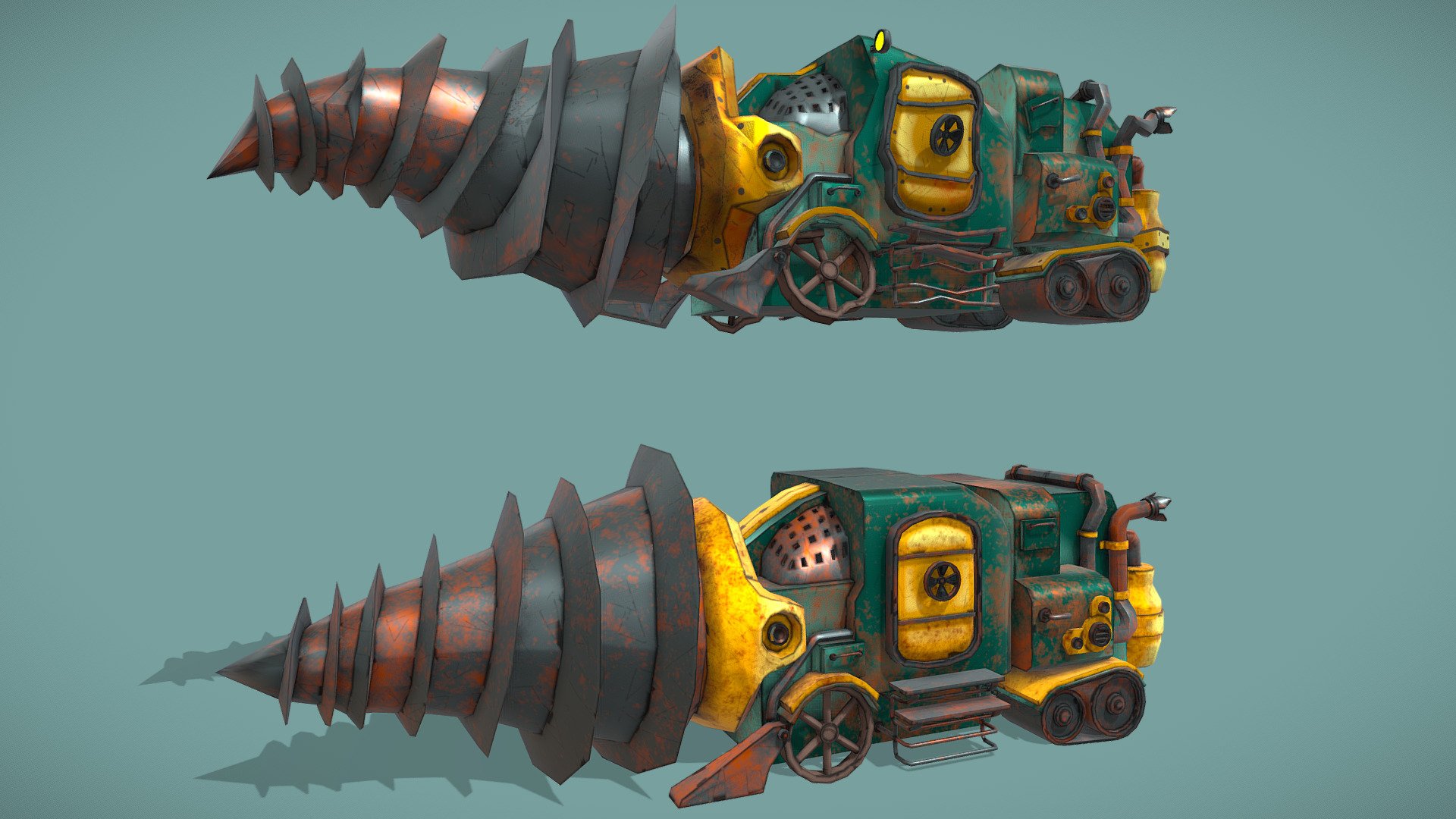 Tanks of Doom - 3D model by tiina.pyorala [32adfe7] - Sketchfab