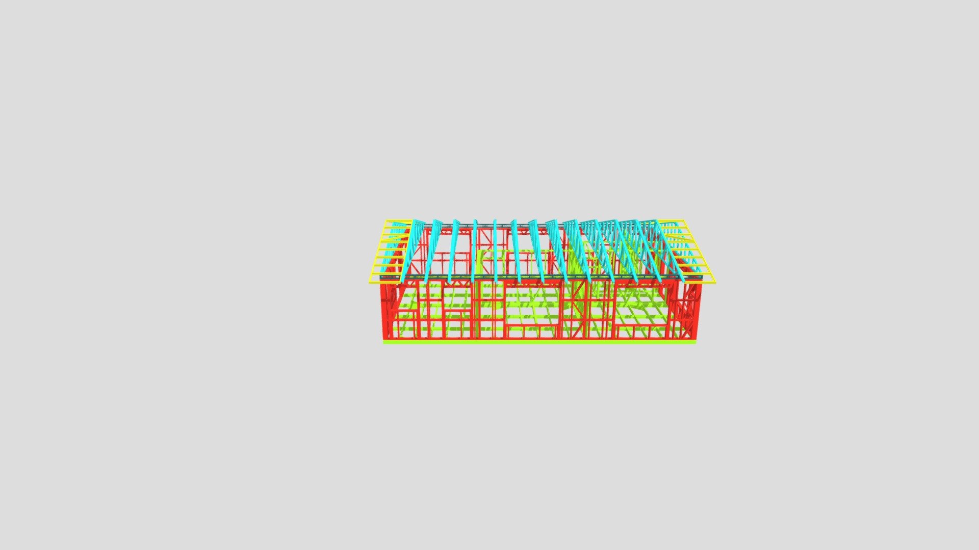 230628-2-GW: Nerissa House Rev 02 - 3D model by Steel Frames Direct ...
