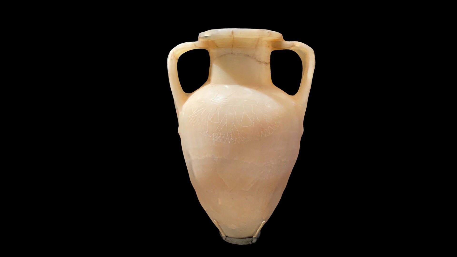Shouldered jar with vertical handles (amphora) - Download Free 3D model ...