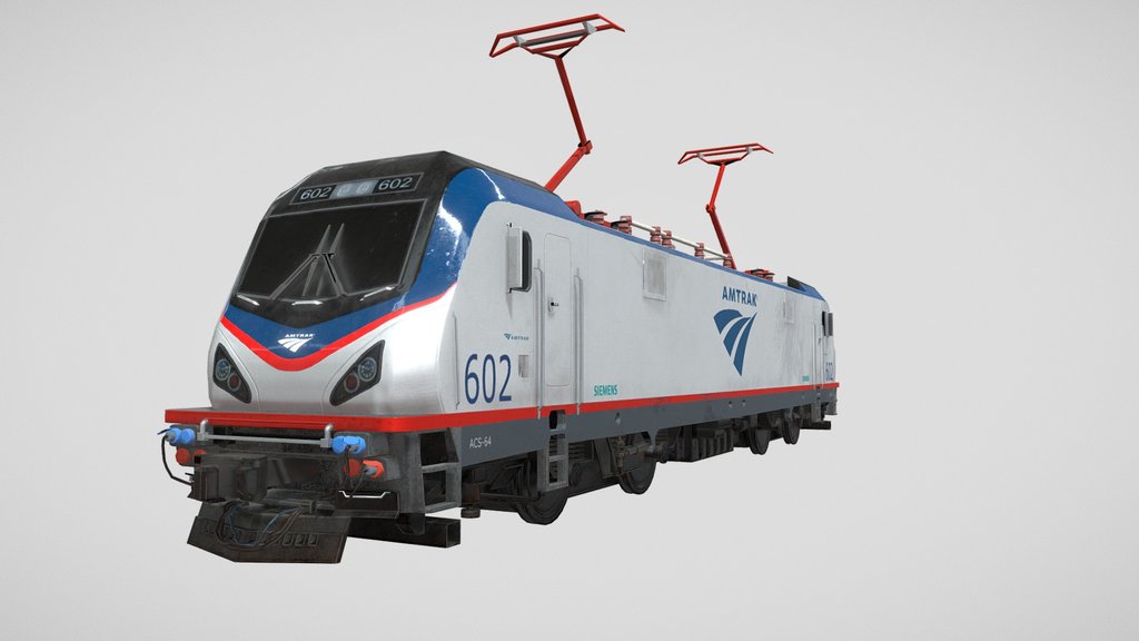Amtrak Pack - A 3D model collection by candicecanty - Sketchfab