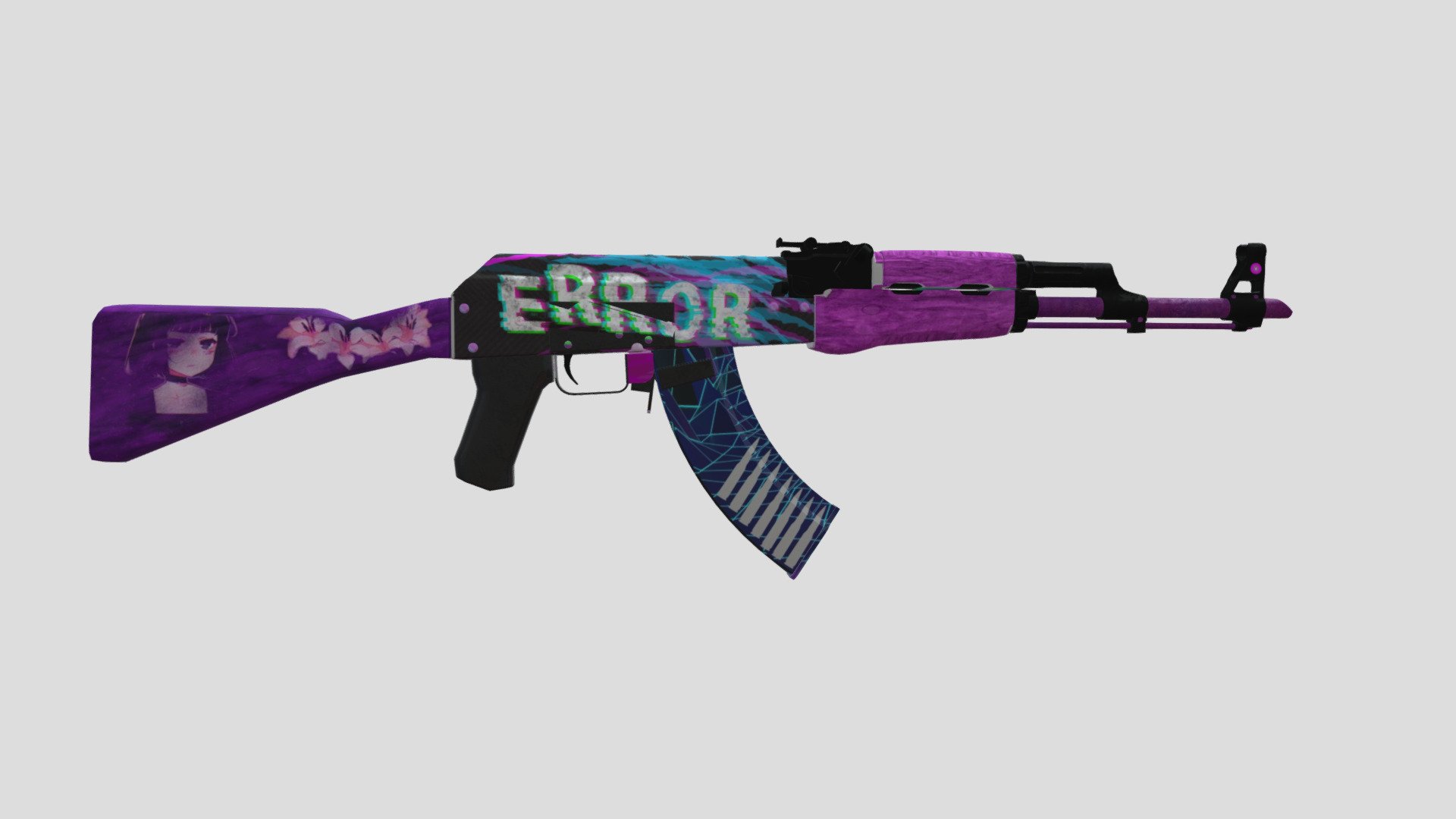 Ak-47 aesthetic bruh - Download Free 3D model by ivan alarcon (@capivan ...