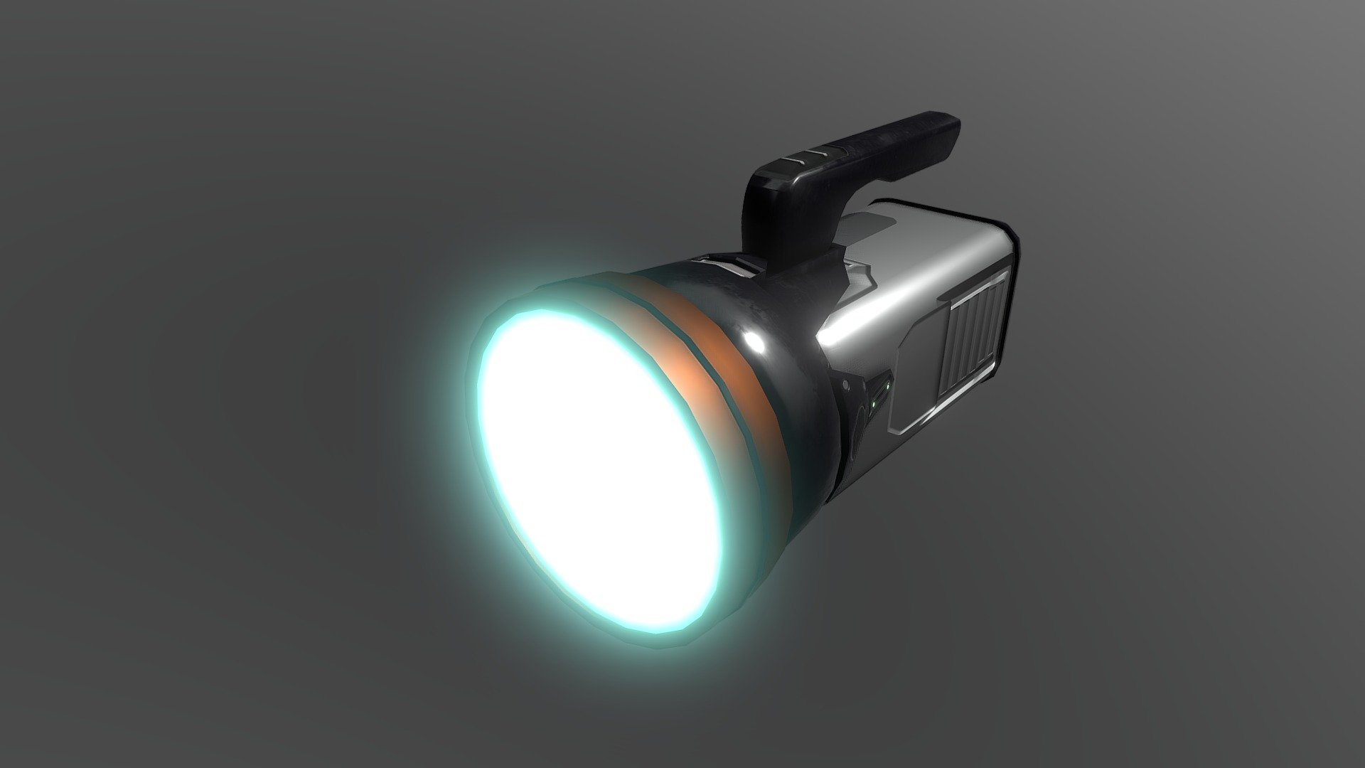 Flashlight - 3D model by JeffFleetwood [32b08e9] - Sketchfab