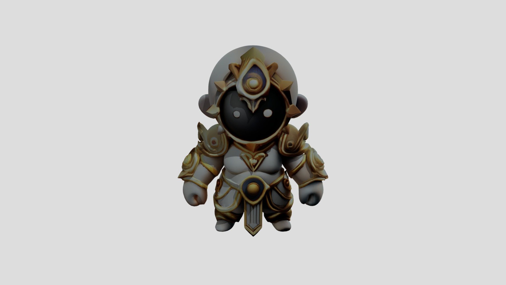 Sun God Warrior - Download Free 3D model by SkellyCooks ...