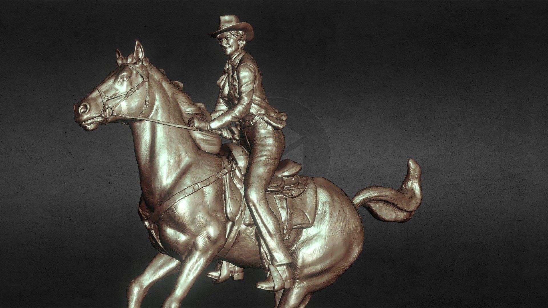 HIGHLAND CANTER FINAL FINISHED - 3D model by lestersculpt [32b15b1 ...