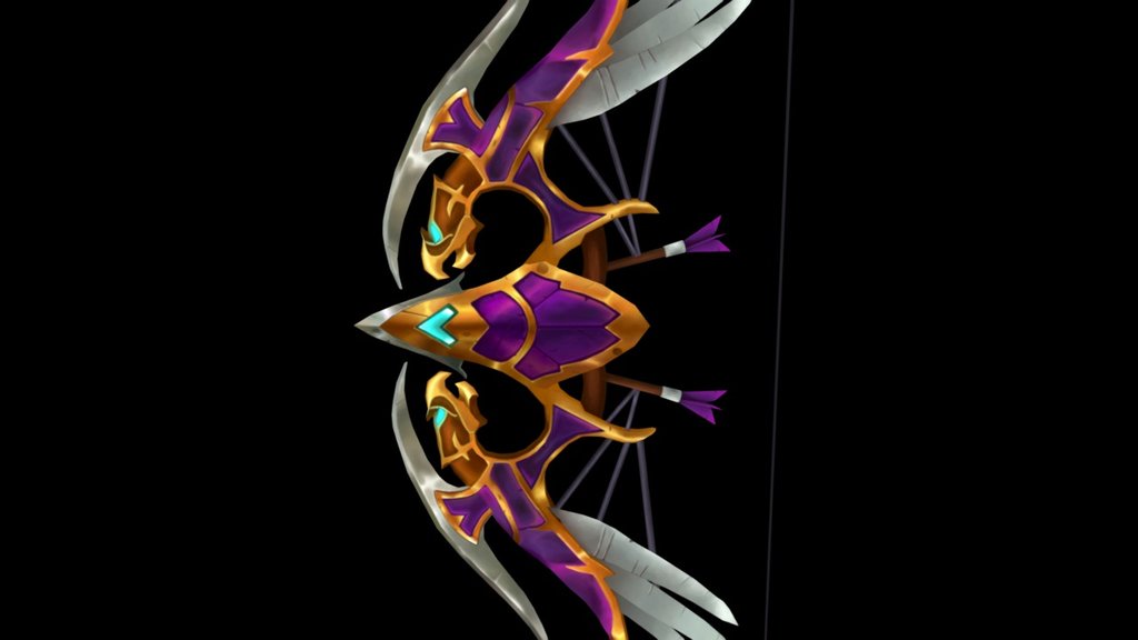 World of Warcraft Artifact Bow-Fan Art - 3D model by Rebekah Madsen ...