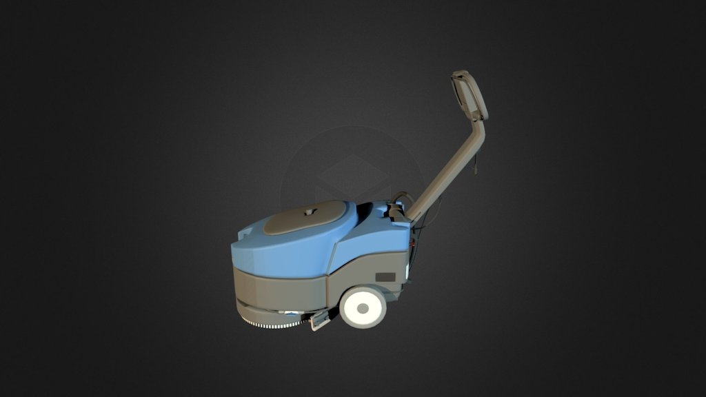 Auto Scrubber - 3D model by Vetloggers (@rahjea) [32b28dc] - Sketchfab