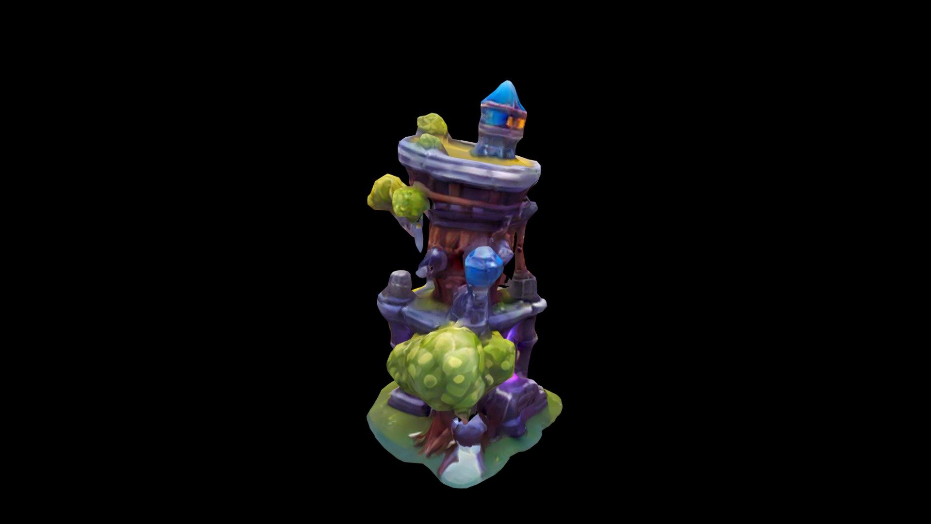 Tower Fall RTS building 152021e9-536d-48a2-a906- - Download Free 3D ...