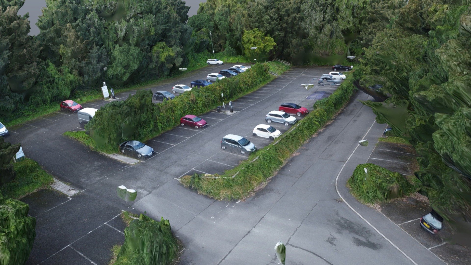Forestreet Long/Short stay car park - Bodmin - Download Free 3D model ...