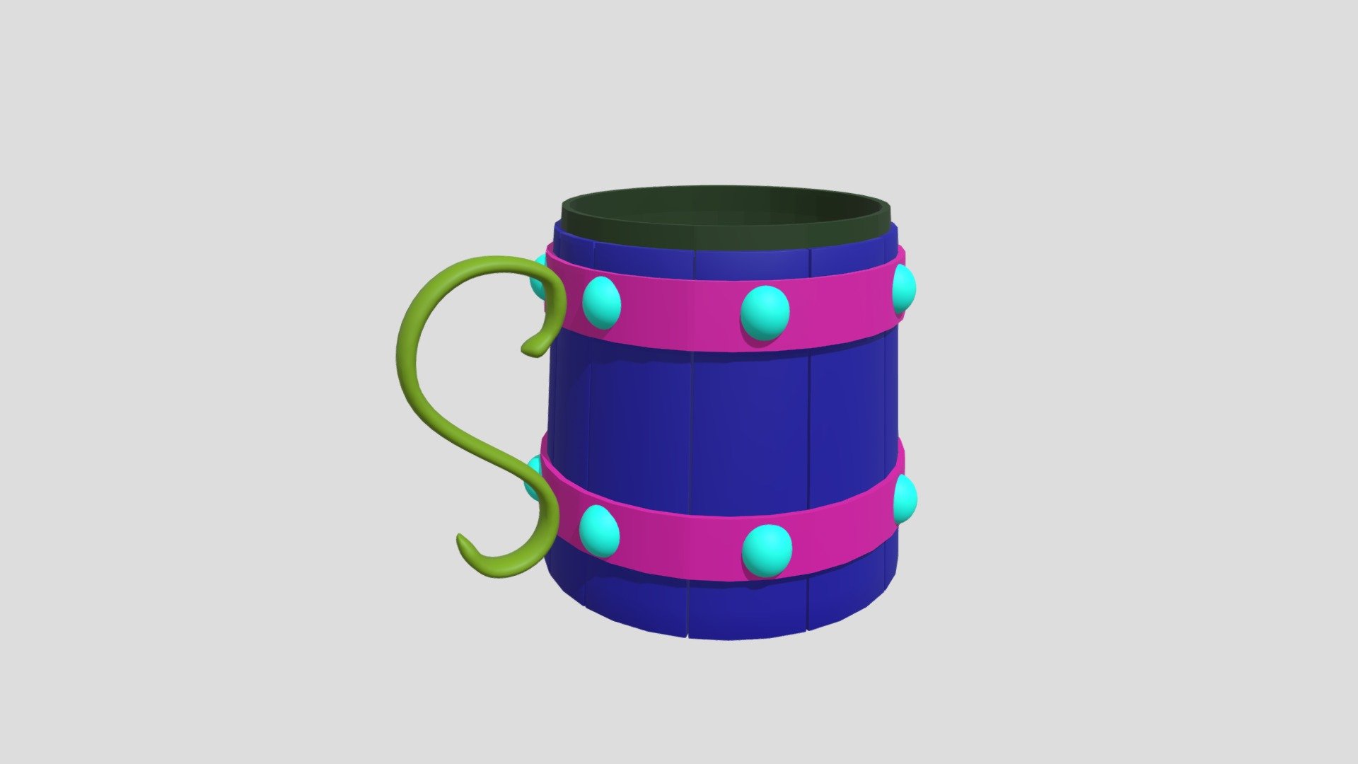 untextured tankard - 3D model by bayleyb223 [32b4072] - Sketchfab