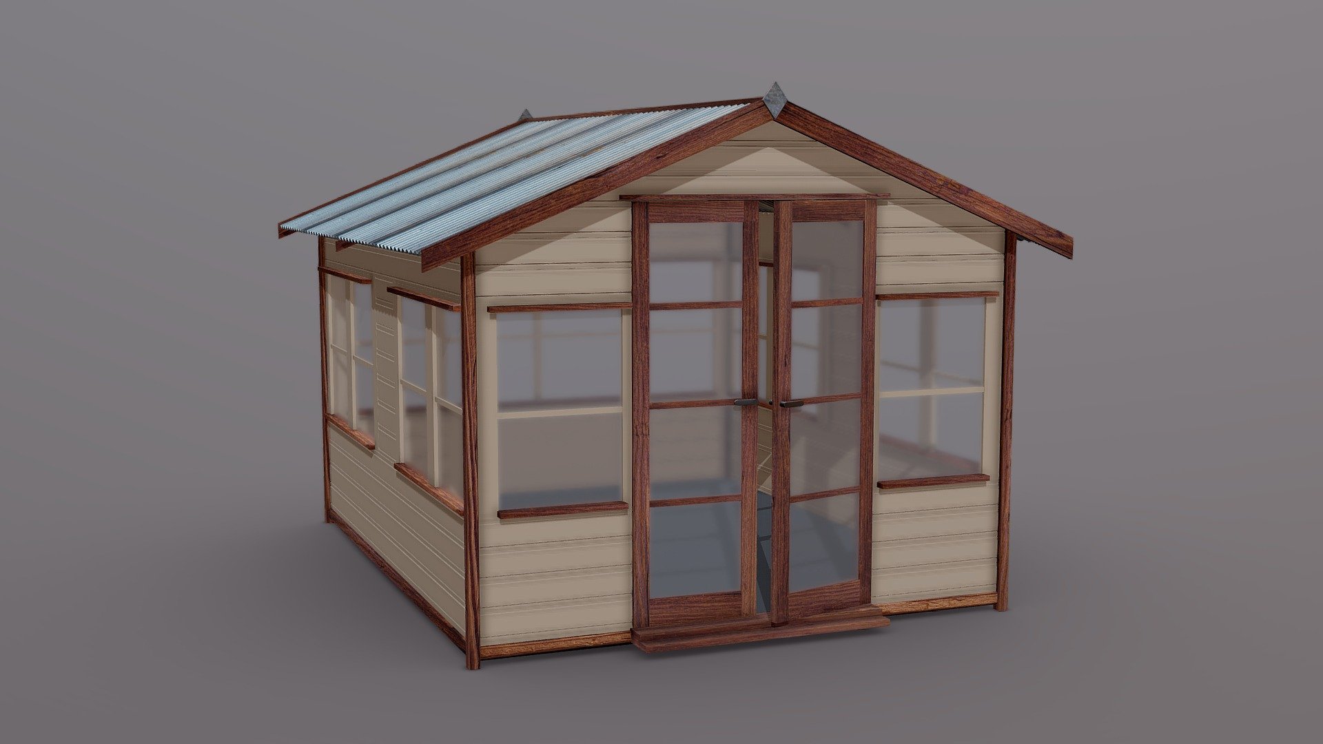 Garden House - Buy Royalty Free 3D model by 3Dee (@mellydeeis) [32b5258 ...