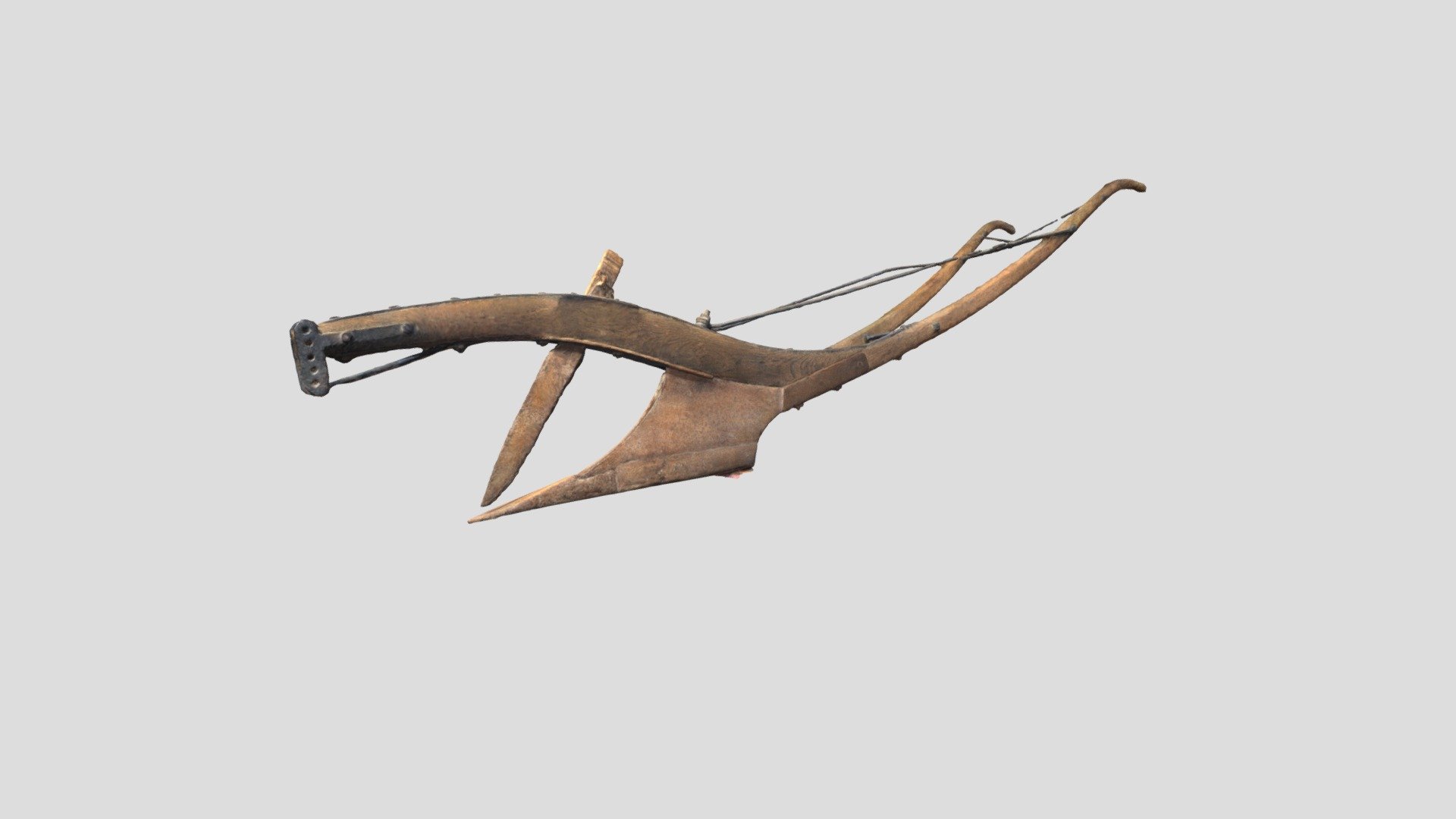 Walking plow from Simcoe County Museum - Download Free 3D model by ...