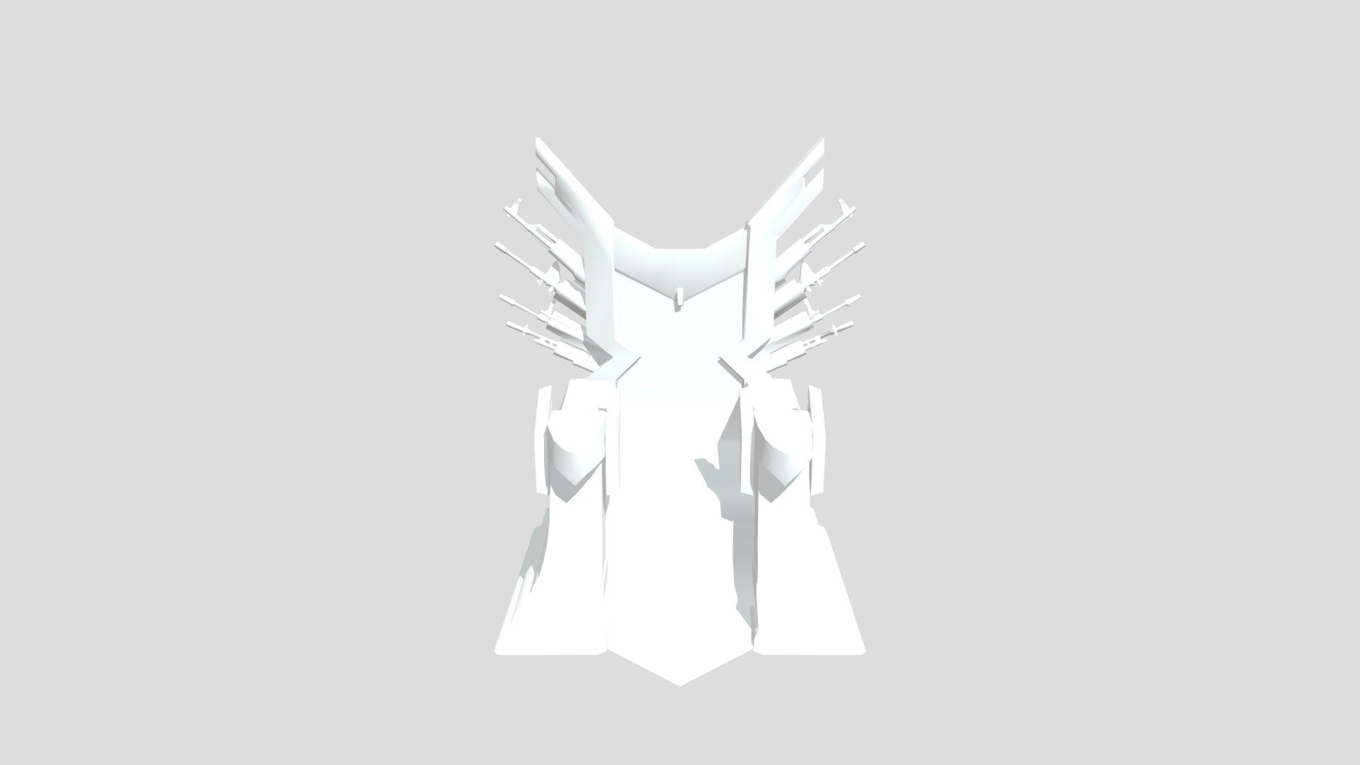 ffwc-throne-free-fire-emote-chair (1) - Download Free 3D model by ...