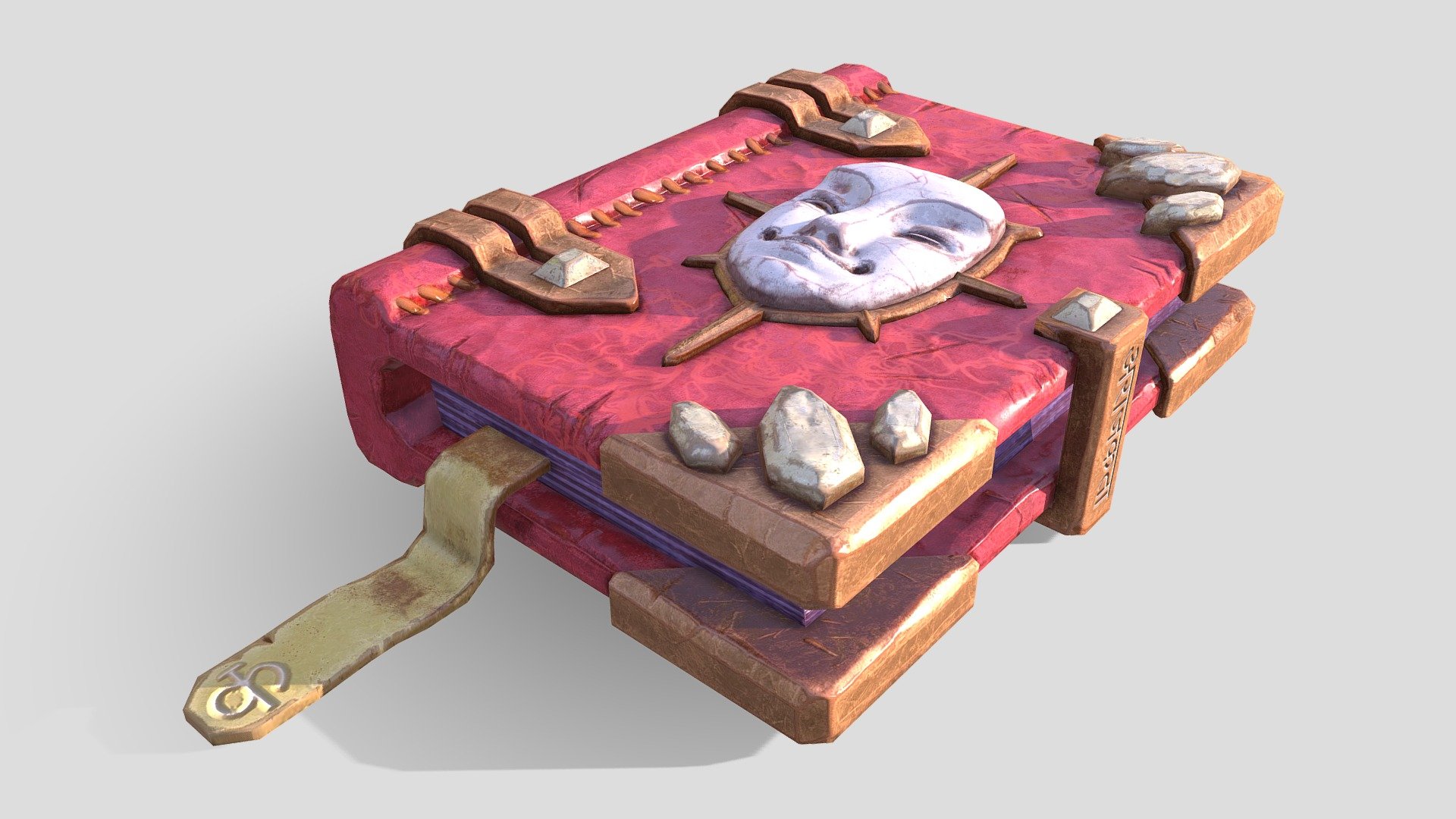Magical Book - 3D model by mayamayamaya [32ba63e] - Sketchfab