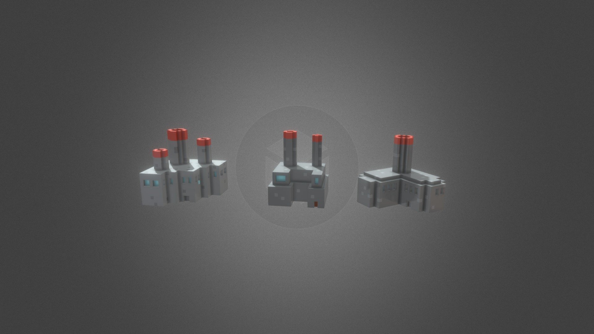Voxel Factorys - Download Free 3D model by tatami11 [32bd3e4] - Sketchfab