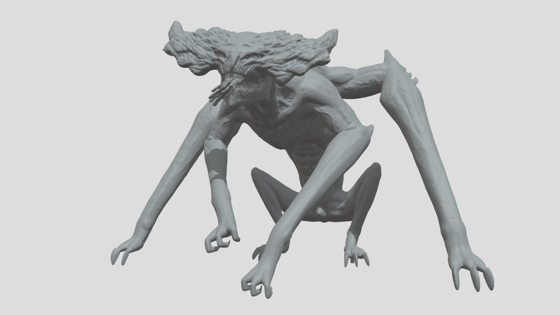 3D Printable Demon - 3D model by Digital.Dope [32be66e] - Sketchfab