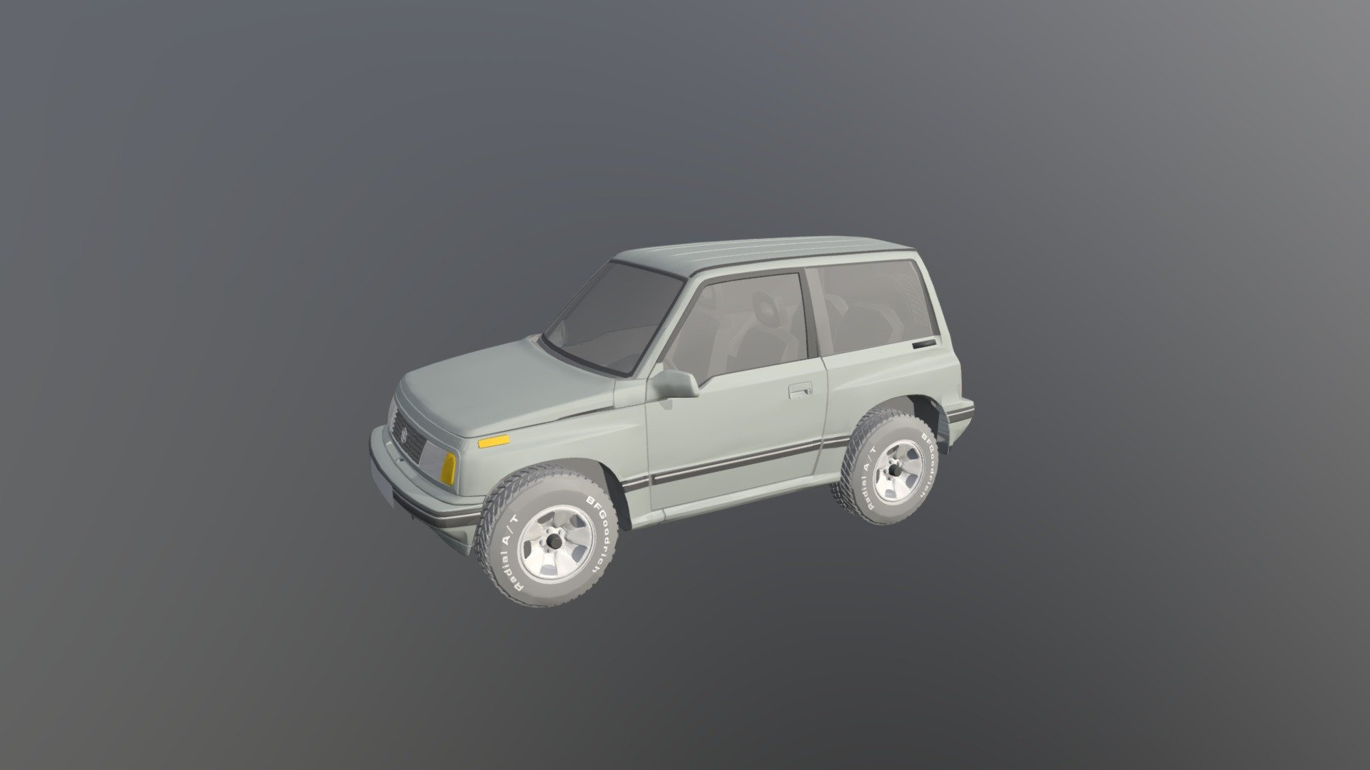 Suzuki- Vitara'1989 3doors - 3D model by Vahe Simonyan (@vardges ...
