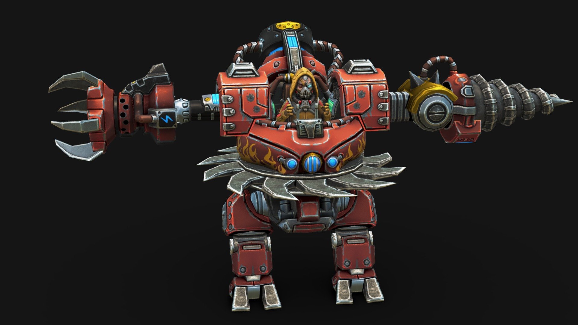 water_lord_boss4 - 3D model by CC (@ccsf) [32bf3e2] - Sketchfab