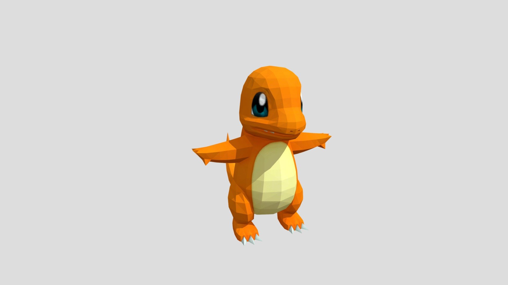 Hitokage - Download Free 3D model by tirrellclark.75 [32bf5c6] - Sketchfab