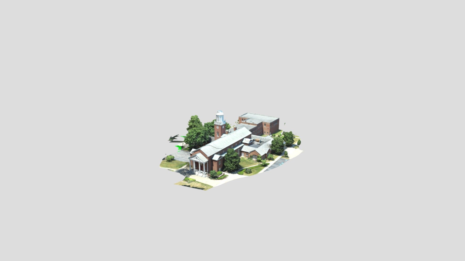 St Paul Episcopal - 3D model by PCfields (@PCfiedls) [32c03bc] - Sketchfab