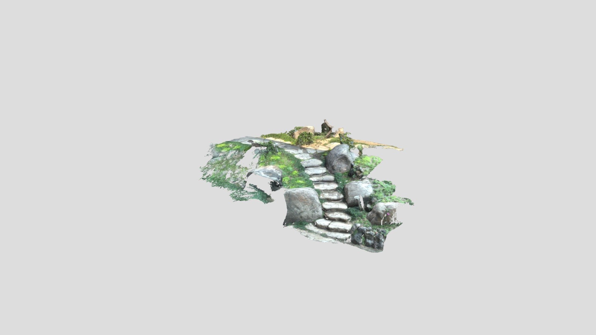 Stone road - 3D model by UGScan [32c1884] - Sketchfab