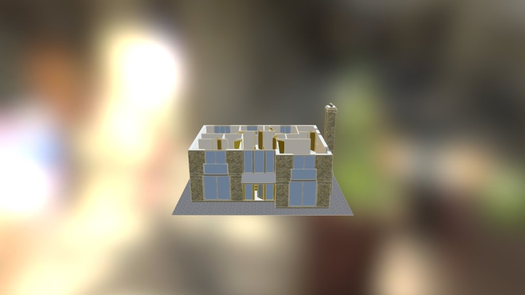 Benji First Floor - 3D model by SaGarner [32c390e] - Sketchfab