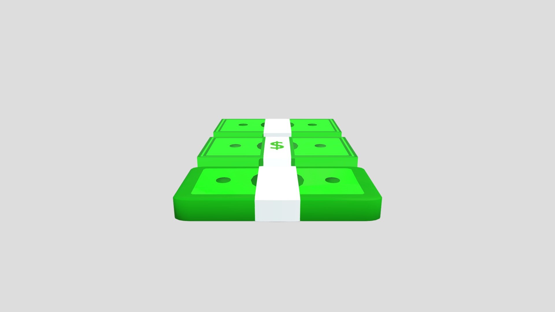 Dollars - Download Free 3D model by Alihan (@BenAlihan) [32c45aa ...