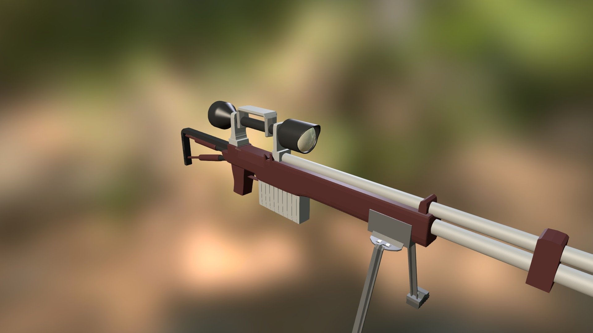 Sniper - 3D model by greenrupture [32c5bf2] - Sketchfab