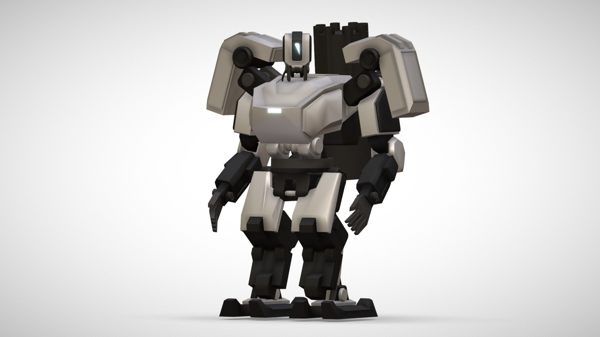 Overwatch Bastion - 3D model by Tim Golton (@teejee) [32c6686] - Sketchfab