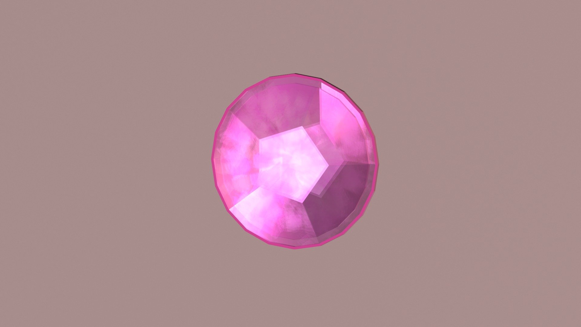 Rose Quartz Gemstone - Free Giveaway - Download Free 3D model by ...