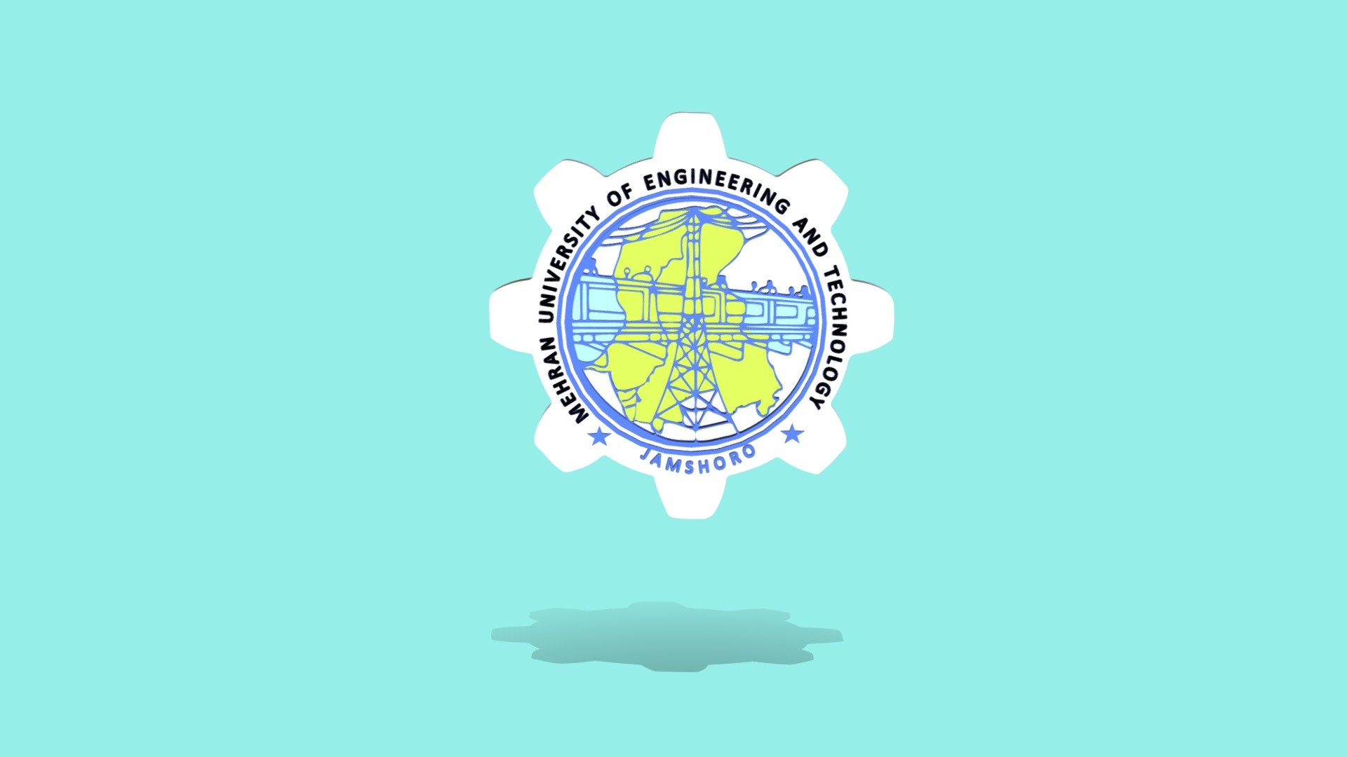 Mehran University Of Enginerng&Technology 3Dlogo - 3D model by imtiyaz ...