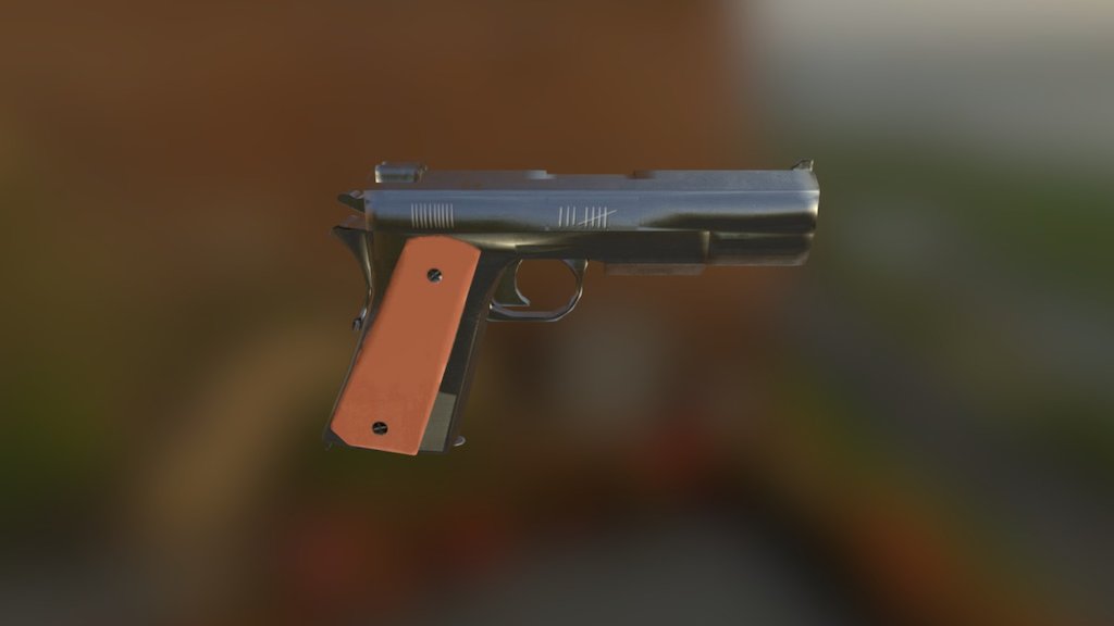 M1911_2048x2048 - 3D model by Lee Hess (@lee.hess) [32ca059] - Sketchfab