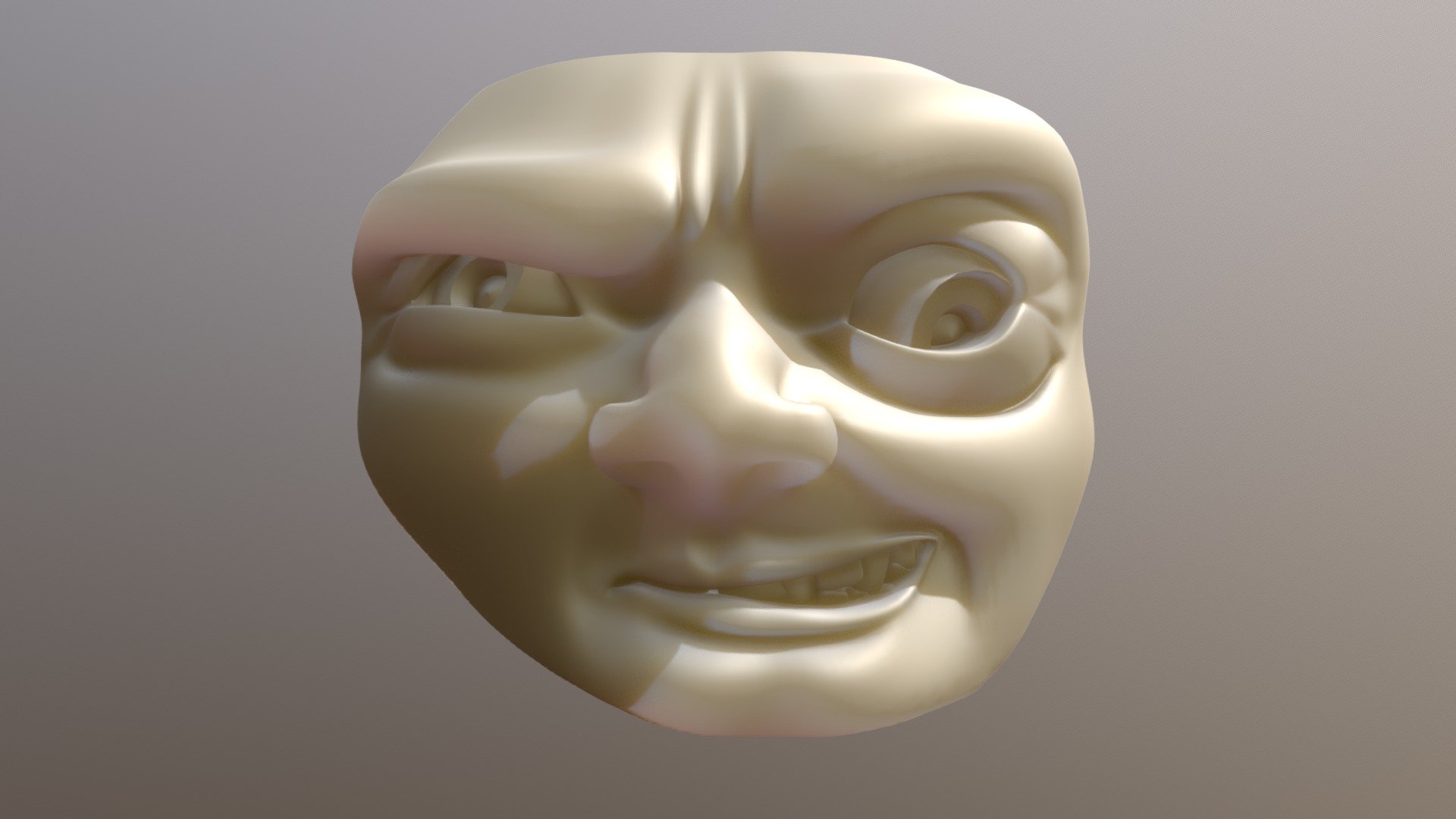 Weird Head Planter... - 3D model by afriedlander [32ca1a7] - Sketchfab