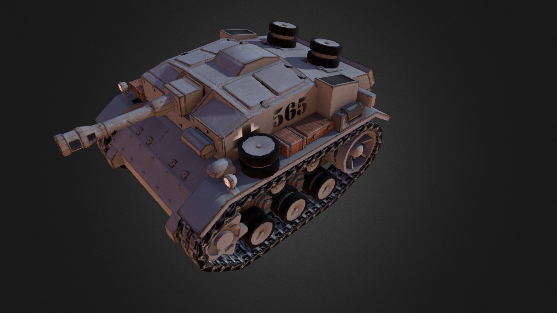 Stug III - 3D model by Oat (@oat_nuthapol) [32cb6a5] - Sketchfab
