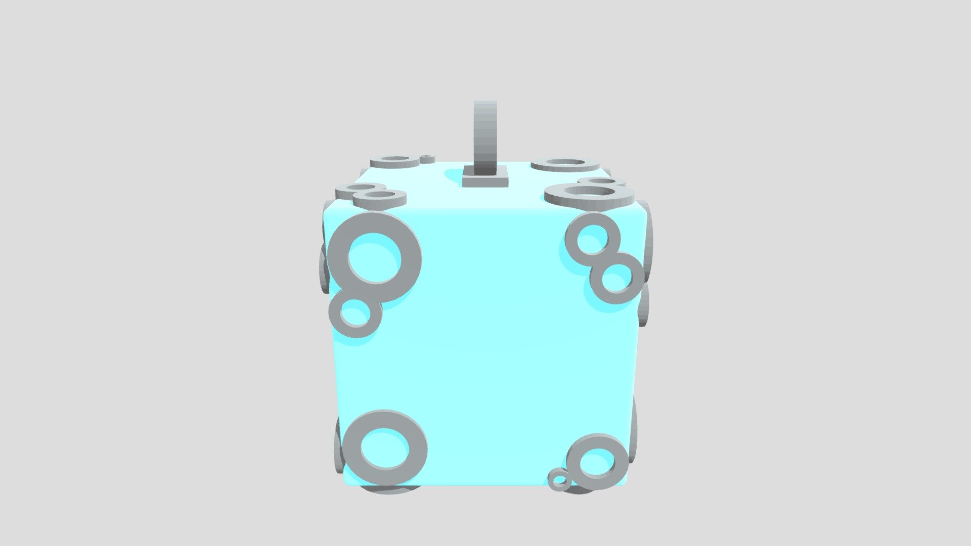 square romote bomb - breath of the wild - Download Free 3D model by ...