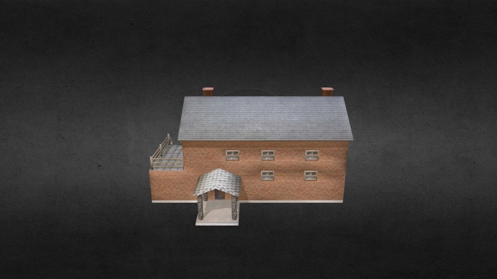 House Obj - 3D model by cmcnutts34 [32d13b4] - Sketchfab