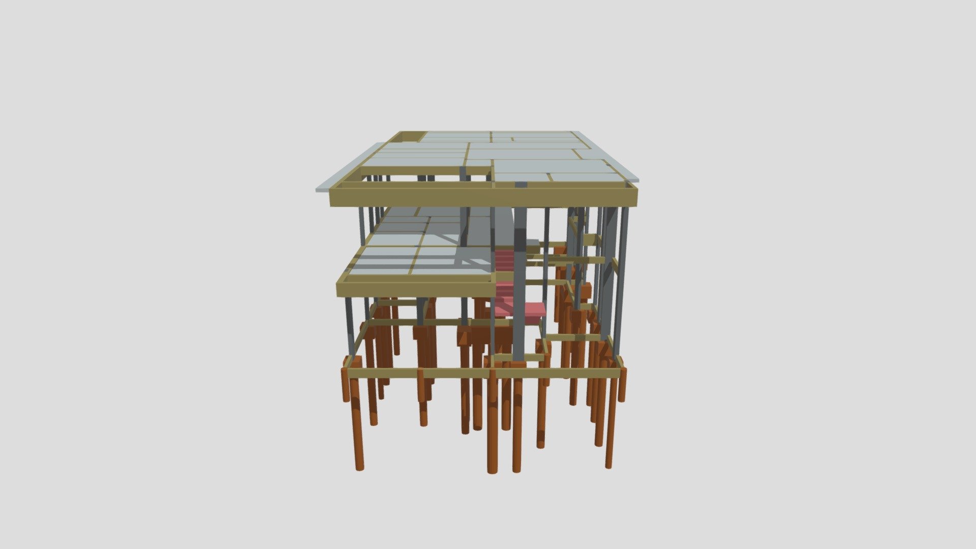 PROJETO DE ESTRUTURA ILLA E CARLOS - Download Free 3D model by ...