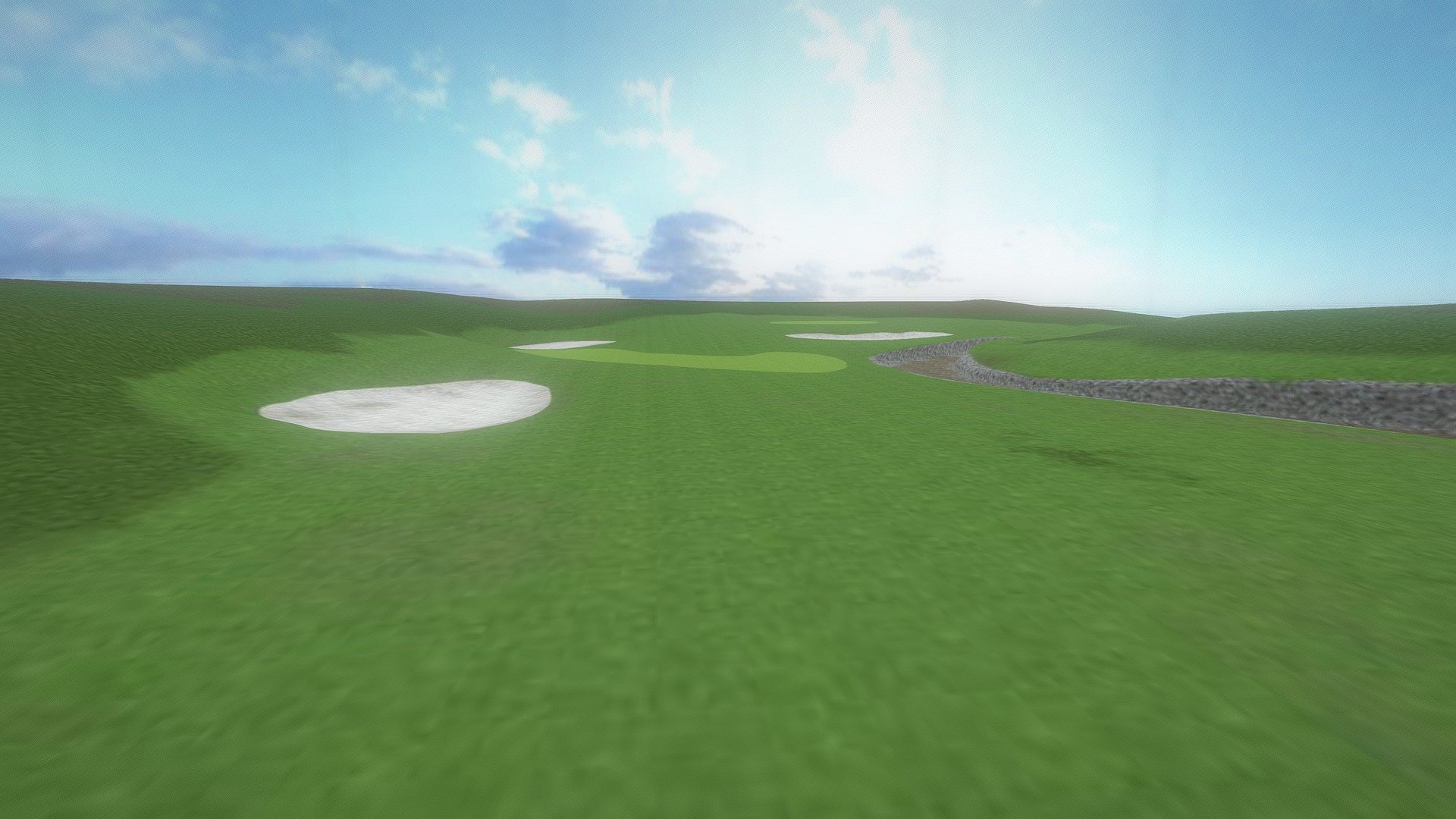 Golf Course - Buy Royalty Free 3D model by animod [32d15e4] - Sketchfab ...